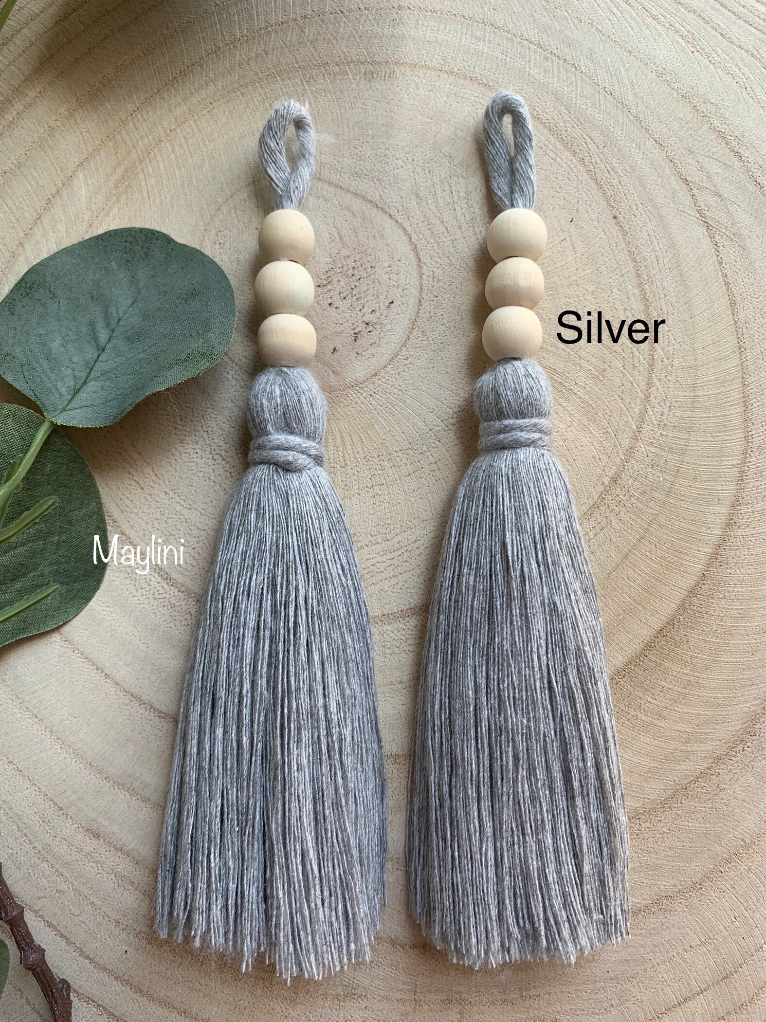 Makramee Deko Tassel Quaste im Boho Stil in vielen Farben - Etsy.de