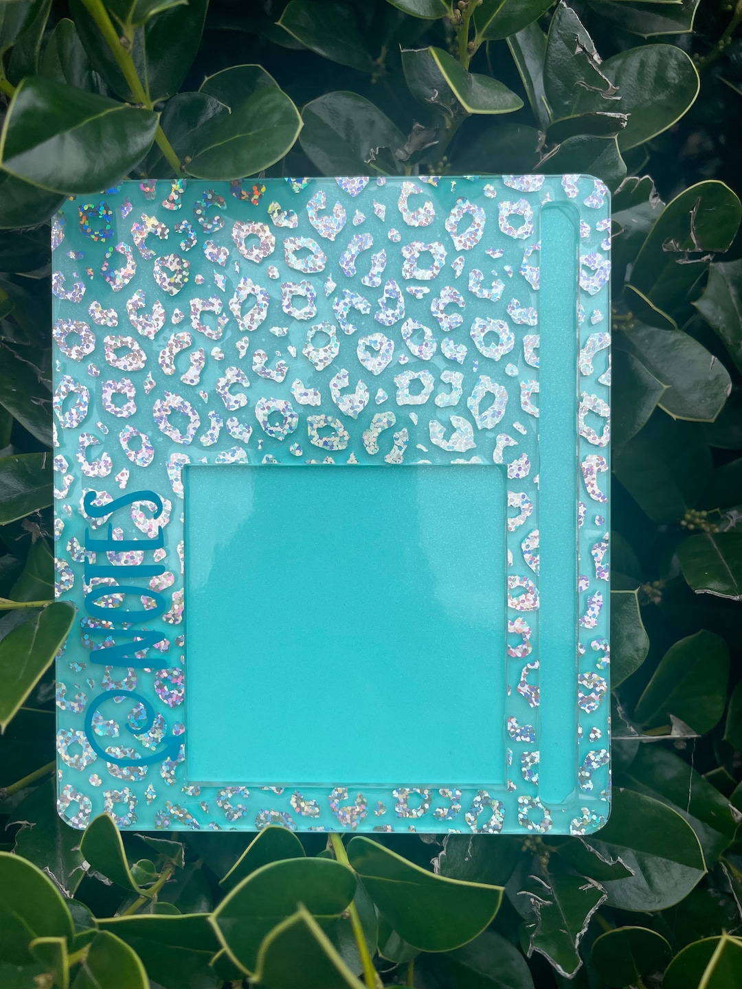 Leopard Print Sticky Note Holder - Etsy