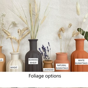 Matte Textured 'sweet Jar' Vase With Optional Dried - Etsy