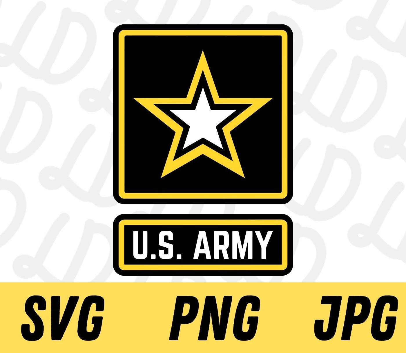 US Army svg file US Army clipart png US Army logo Armed | Etsy