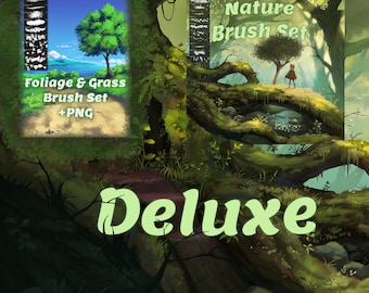 Nature Brush Set for Procreate - Etsy