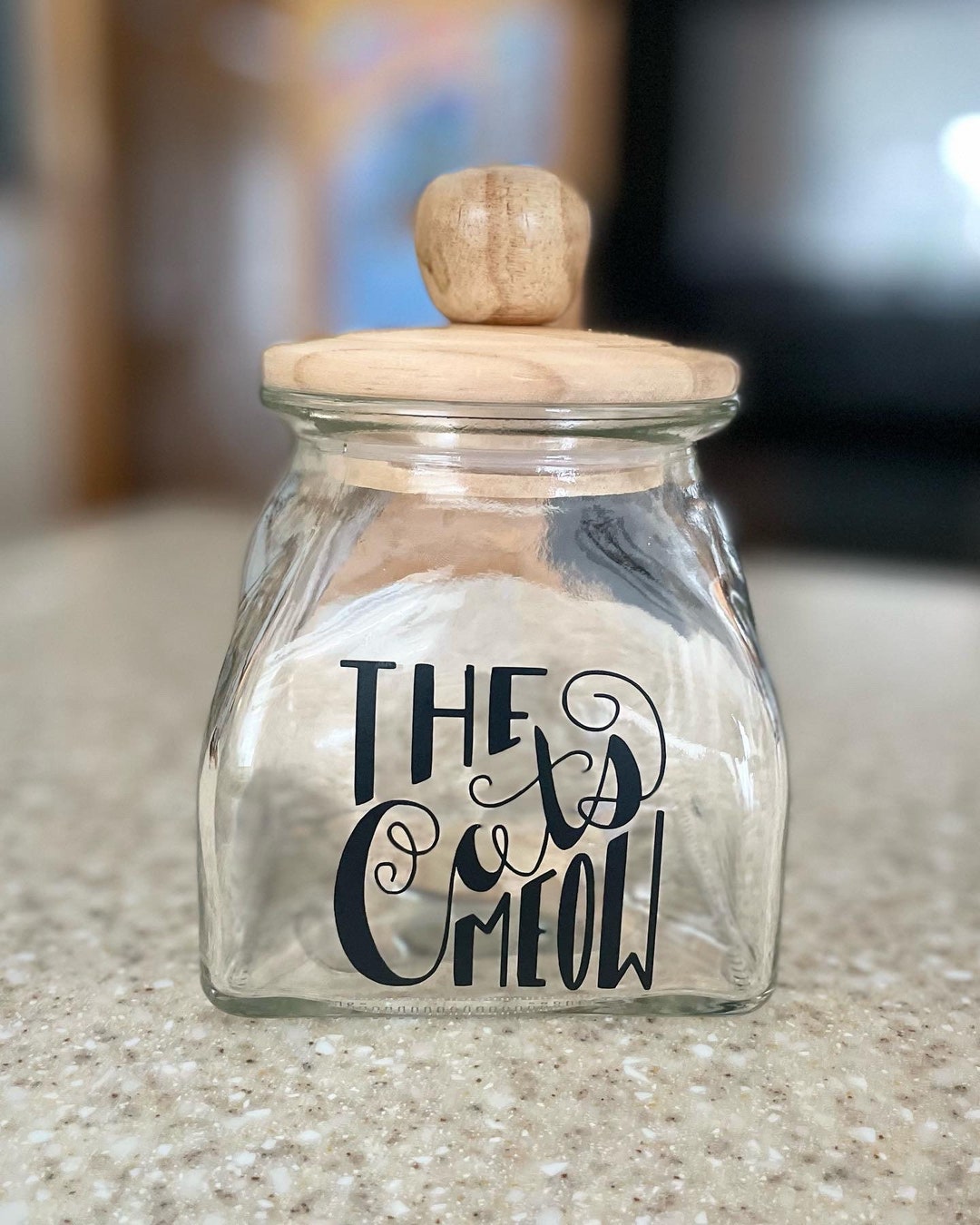 The Cat's Meow Chow - Treat Holder for Cats - Etsy
