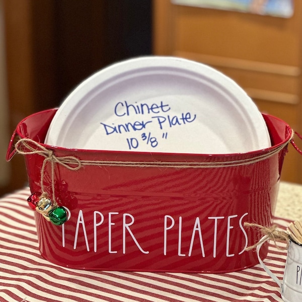 Paper Plate Holder - Etsy