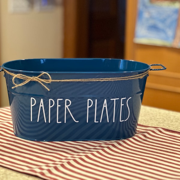 Paper Plate Holder - Etsy