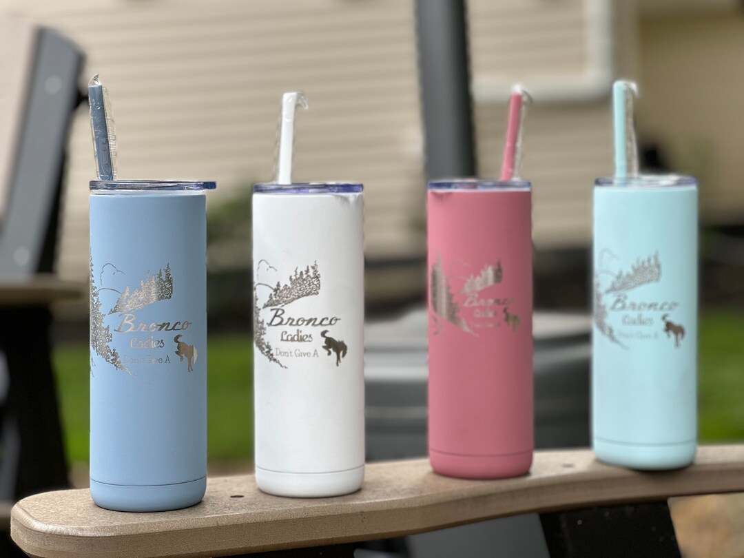 Bronco Ladies Don’t Give a Buck - Laser Engraved - Matte - Etsy