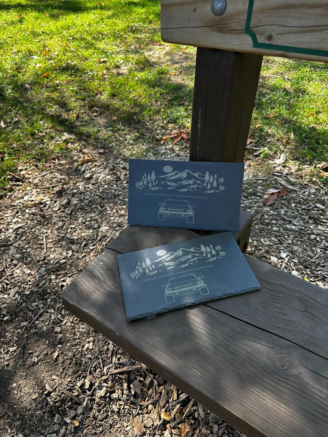 Ford Bronco - Tray - Engraved Slate - Etsy