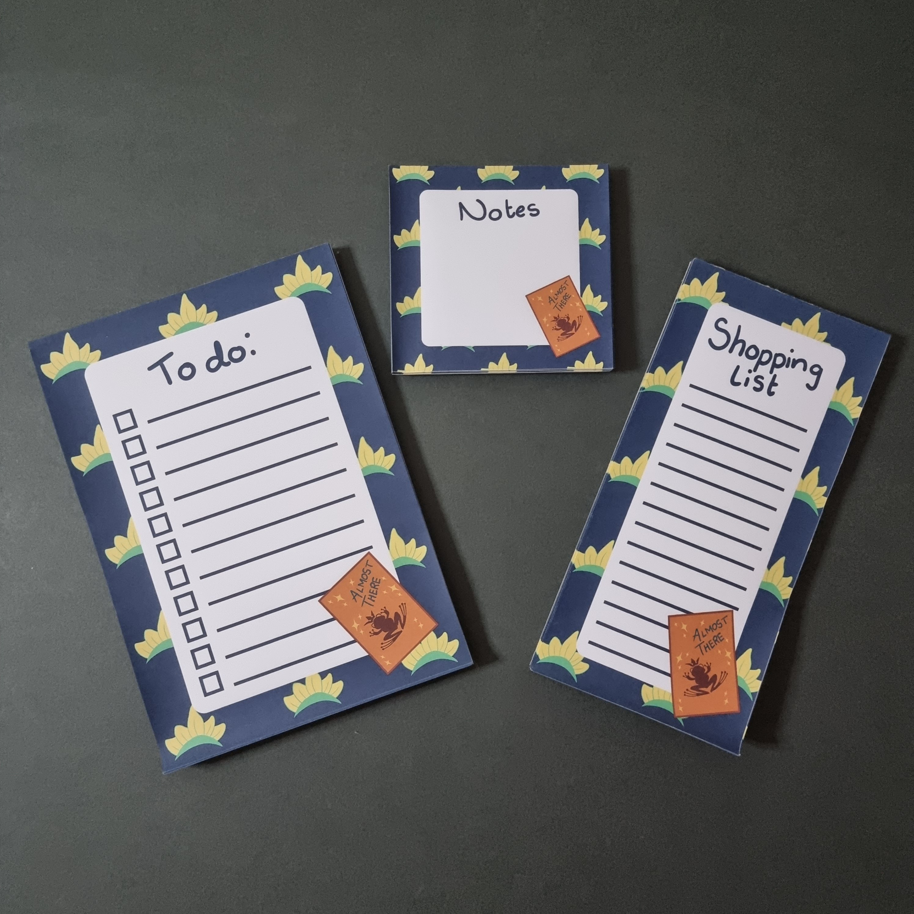 Frog Notepad Magical Notepad to Do List Shopping List - Etsy
