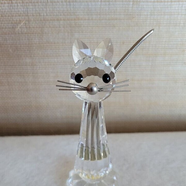 Swarovski Cat - Etsy