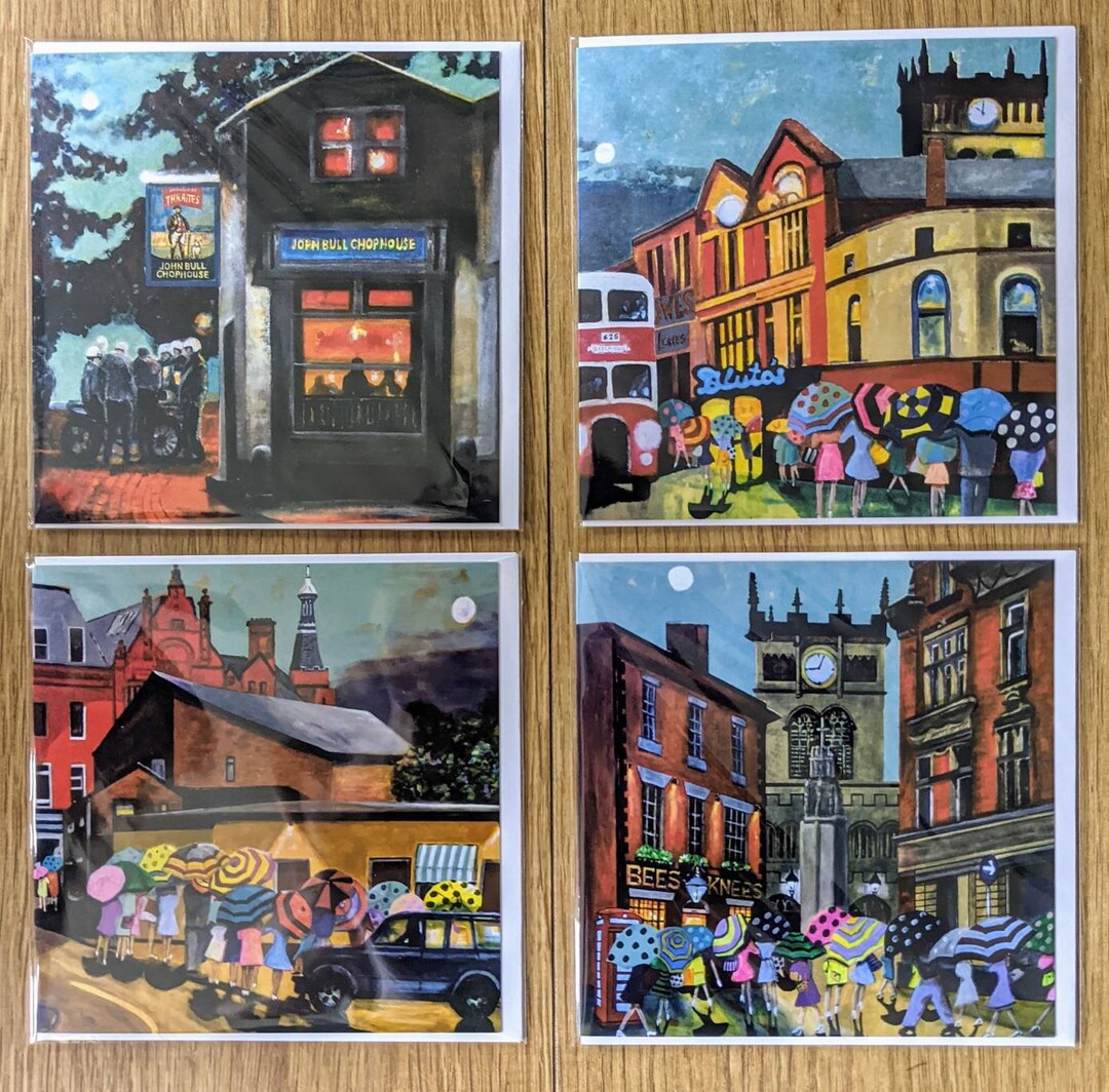 Cards: Wigan Pub Collection - Etsy