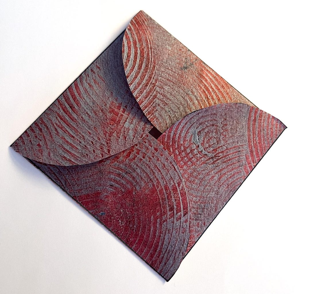 PETAL ENVELOPE TEMPLATE 4.5x4.5, Plus 4 Designs for Junk Journals ...