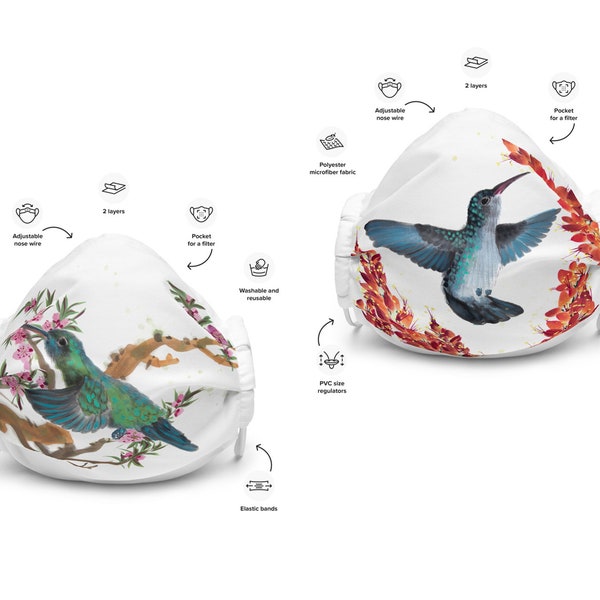 Hummingbird Mask - Etsy