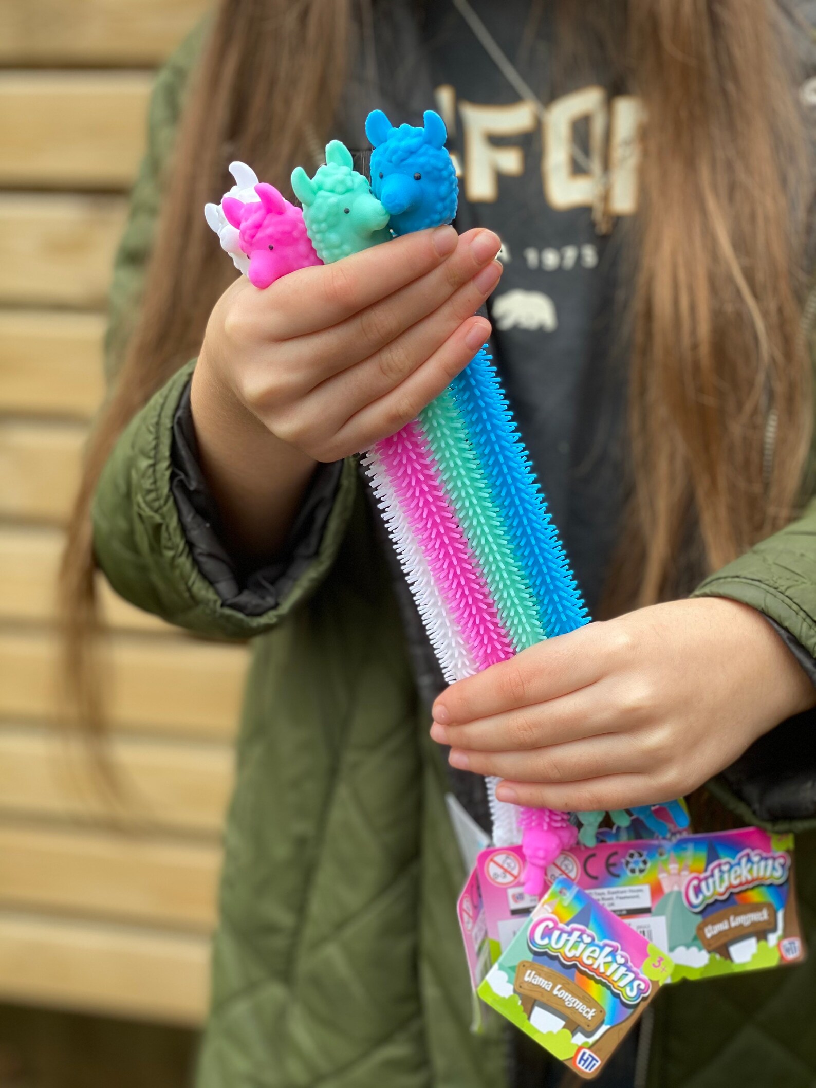 Llama long neck stretchy toys sensory stress relief | Etsy