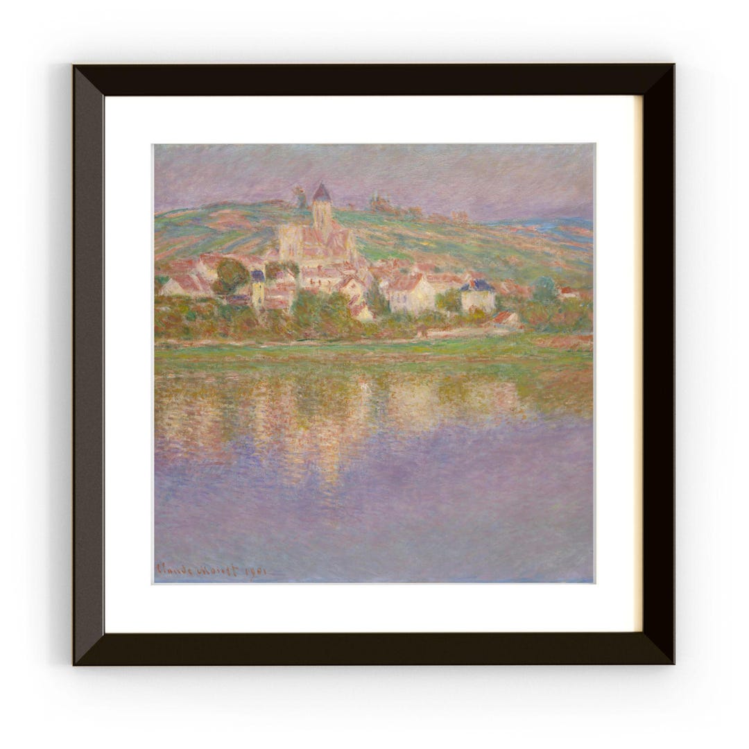 Monet Printable Art | Square Digital Painting Download | Colorful ...