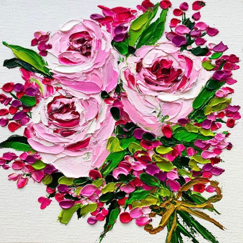 Rose Artwork - Etsy