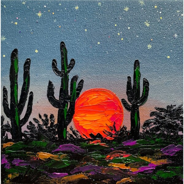 Sonoran Desert Landscape - Etsy
