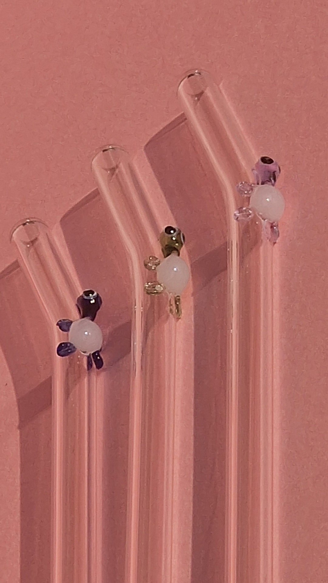 Cute Glass Turtle Glass Straws | Animal Glass Straws | Reusable ...