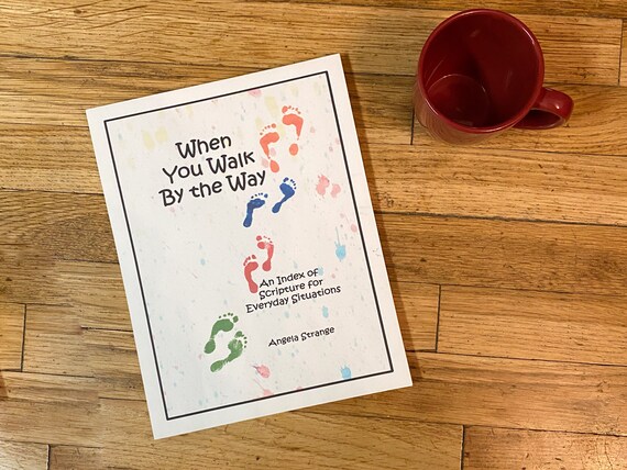Scripture Reference Book When You Walk by the Way: an Index | Etsy