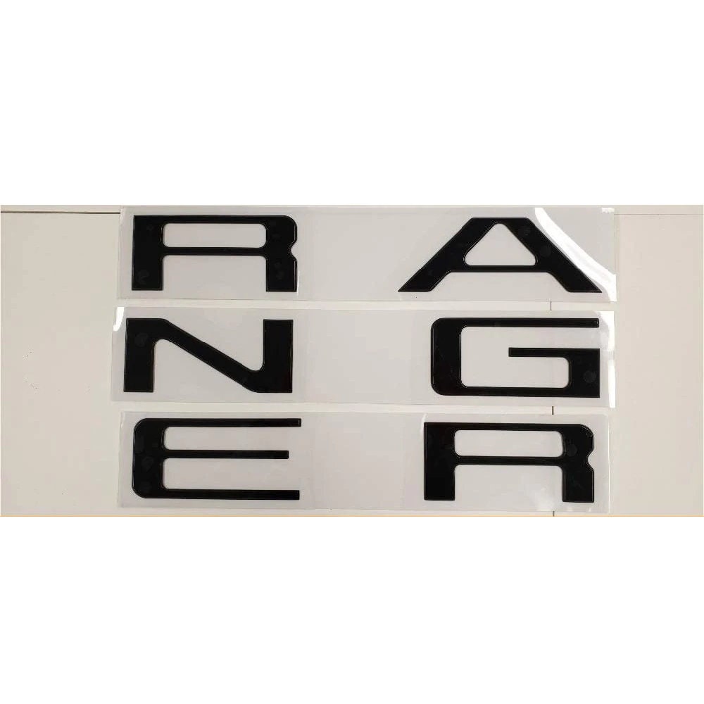 Ford Ranger Tailgate Emblem 3D Sticker Aufkleber Logo Chrom | Etsy