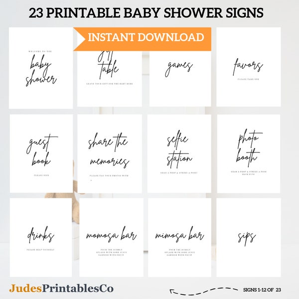 Baby Shower 4x6 - Etsy