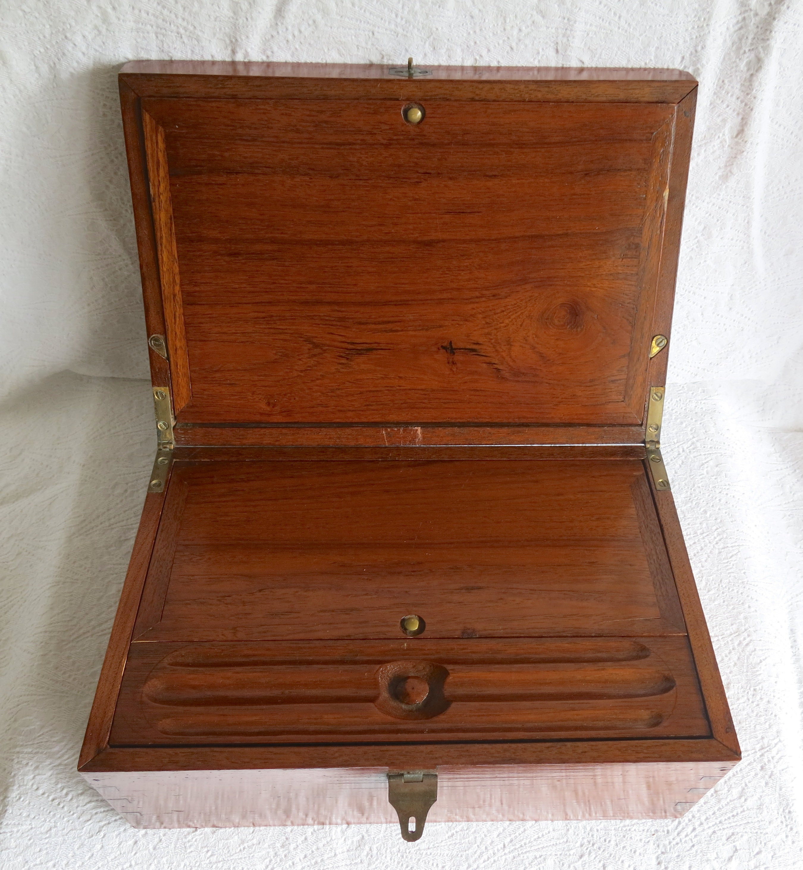 Arts and Crafts Carved Wood Writing Slope Antique Box C.1890 - Etsy