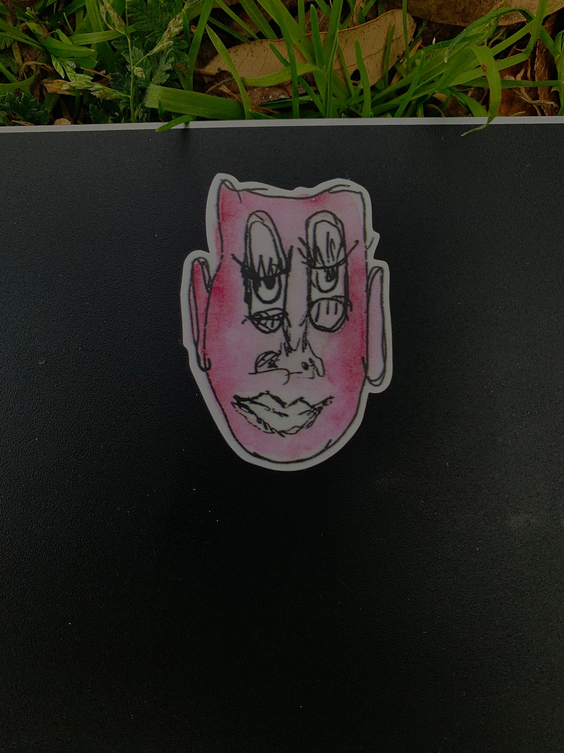 Abstract Art Face Stickers - Etsy