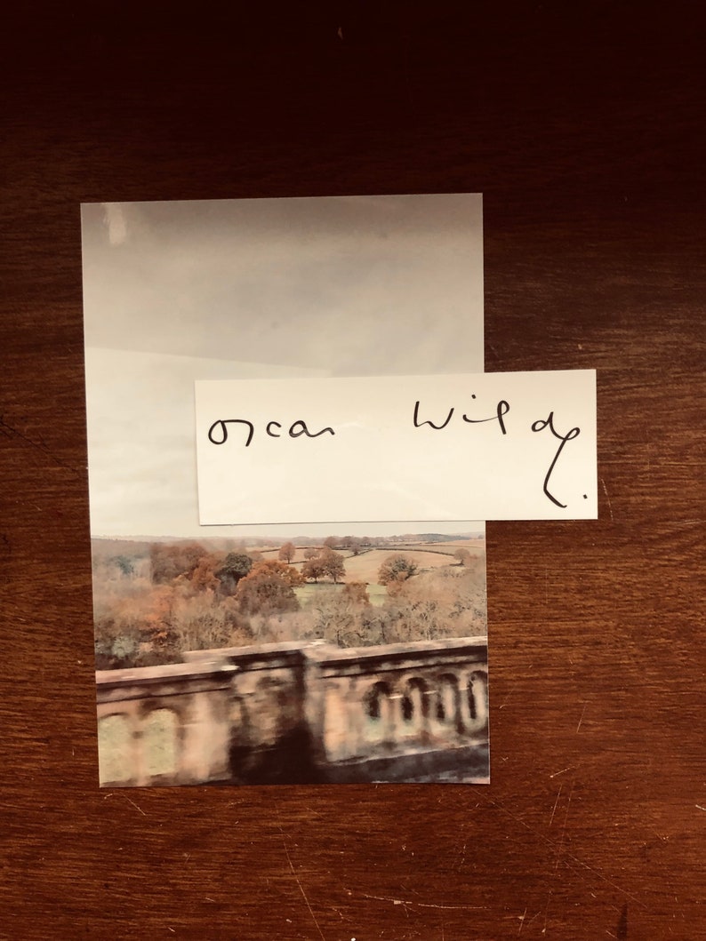 Oscar Wilde Signature Sticker - Etsy