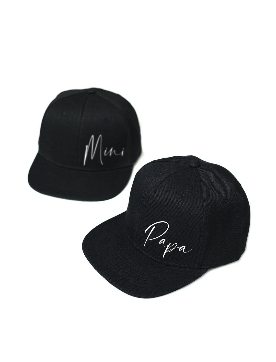 Adult Cap Personalized Baseball Cap Name Dad Daddy Mom Set - Etsy