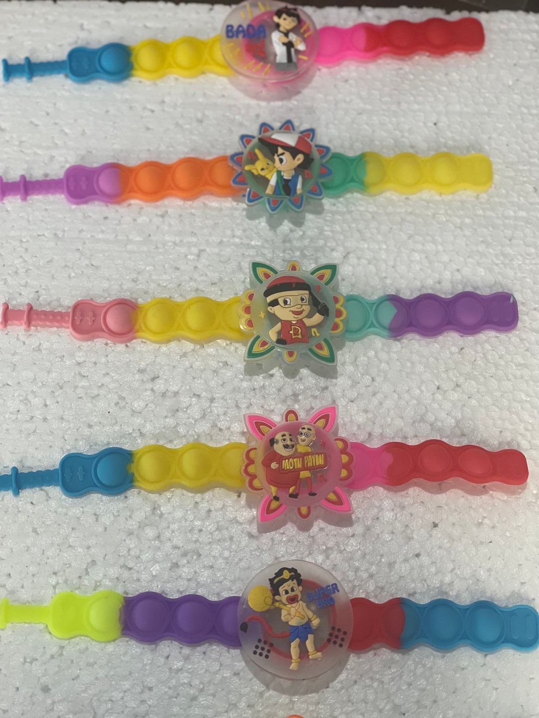 Handmade Pop It Light Rakhi for Kids/ Bhai / Mauli / Religious - Etsy