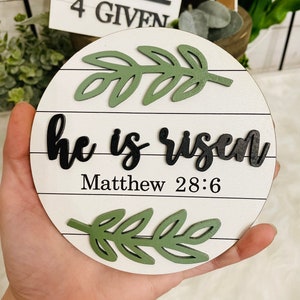 Easter Tier Tray, He is Risen Tier Tray, Blessed Tier Tray, Religious ...