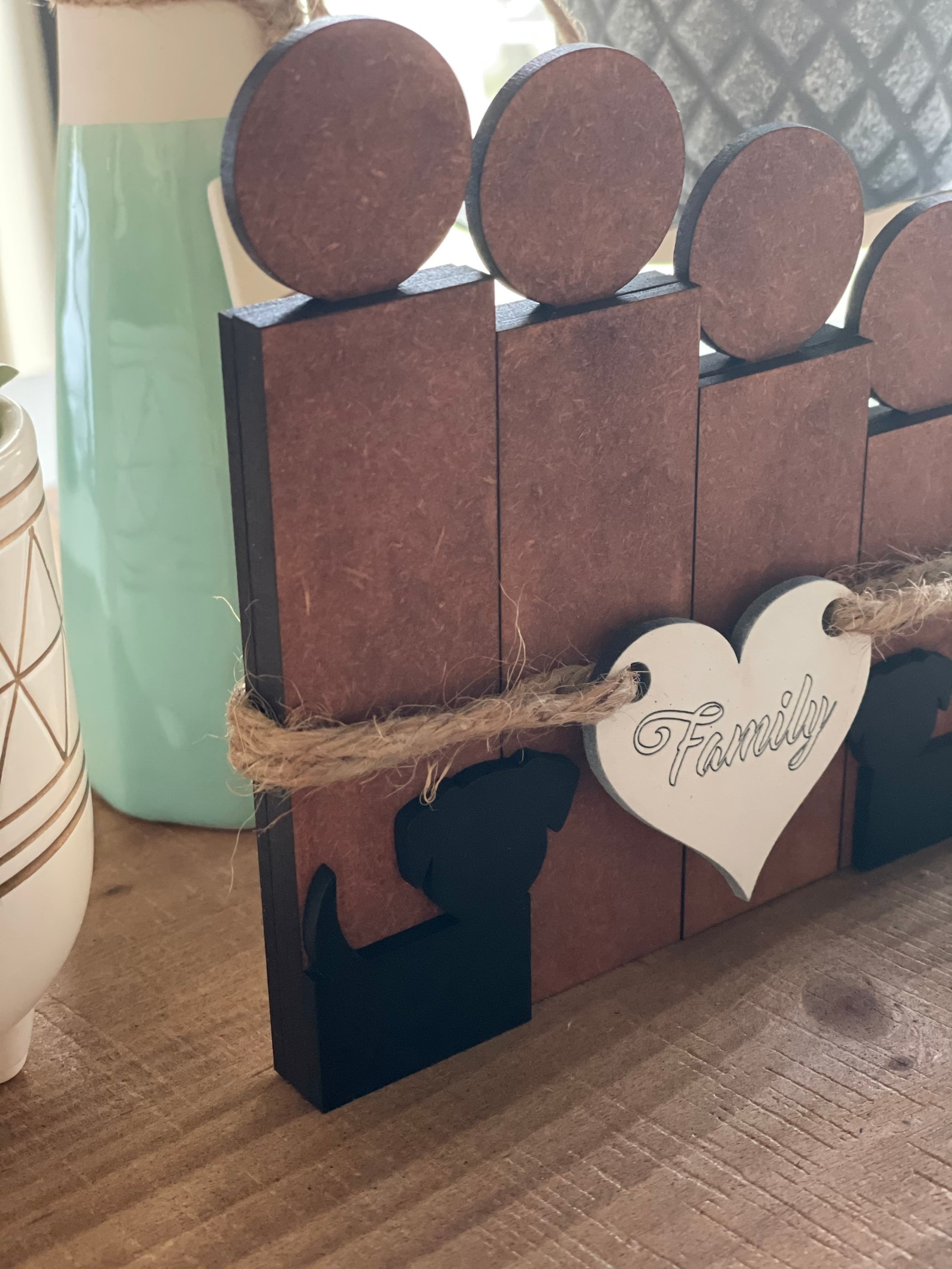Family Block Figures, Tiered Tray Decor, Shelf Display - Etsy