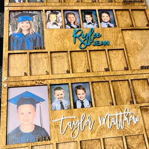 Pre-k to Graduation Picture Frame, First Day of School Sign, Kids ...