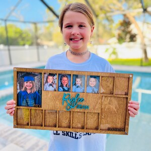Pre-k to Graduation Picture Frame, First Day of School Sign, Kids ...