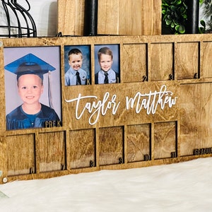 Pre-k to Graduation Picture Frame, First Day of School Sign, Kids ...