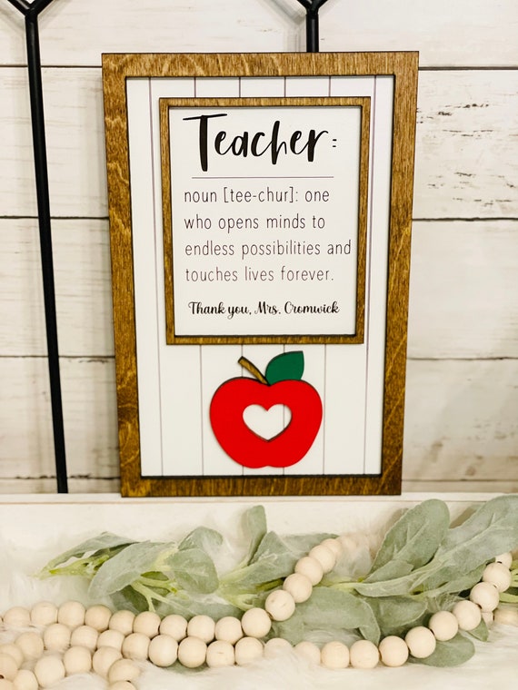 Teacher Appreciation Gift Personalized Teacher Gift Teachers - Etsy