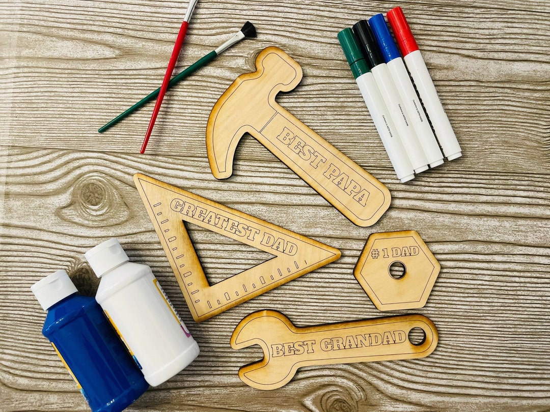 DIY Father's Day Gift, Father's Day Magnetic Coloring Tool Set, DIY ...