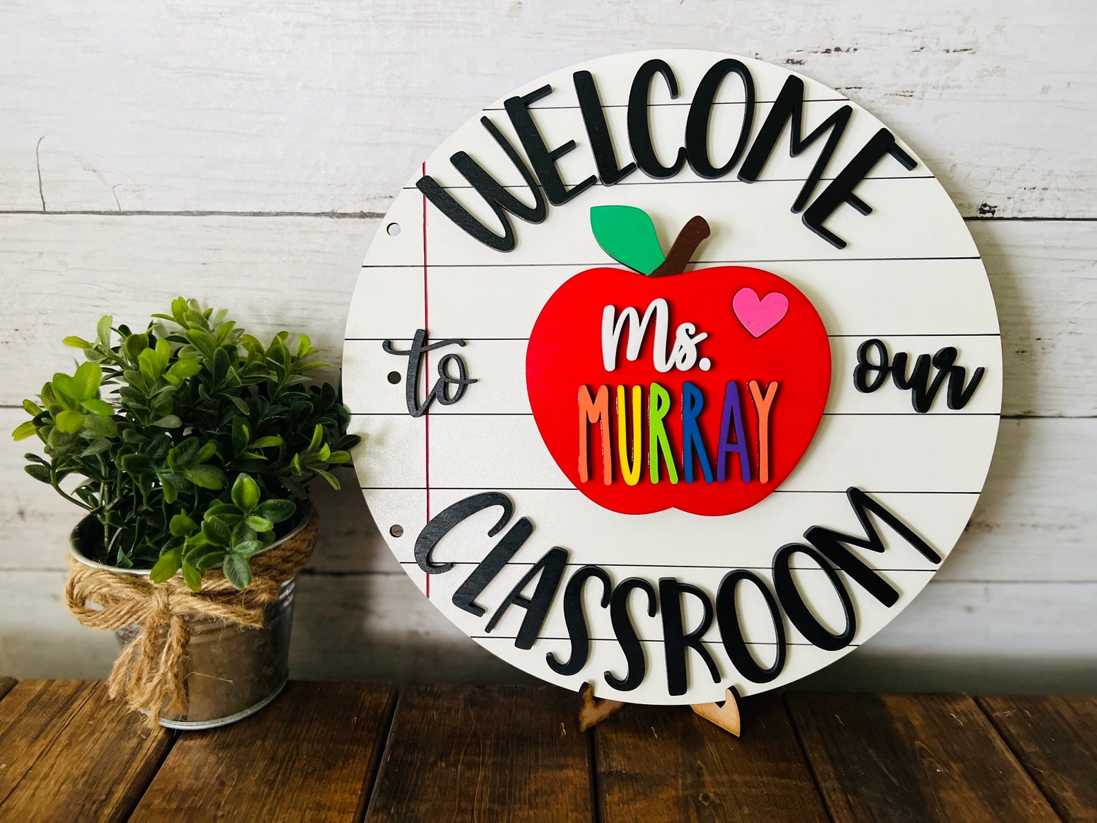 Interchangeable Classroom Sign School Sign Teacher Class - Etsy