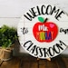 Interchangeable Classroom Sign, School Sign, Teacher Class Sign ...