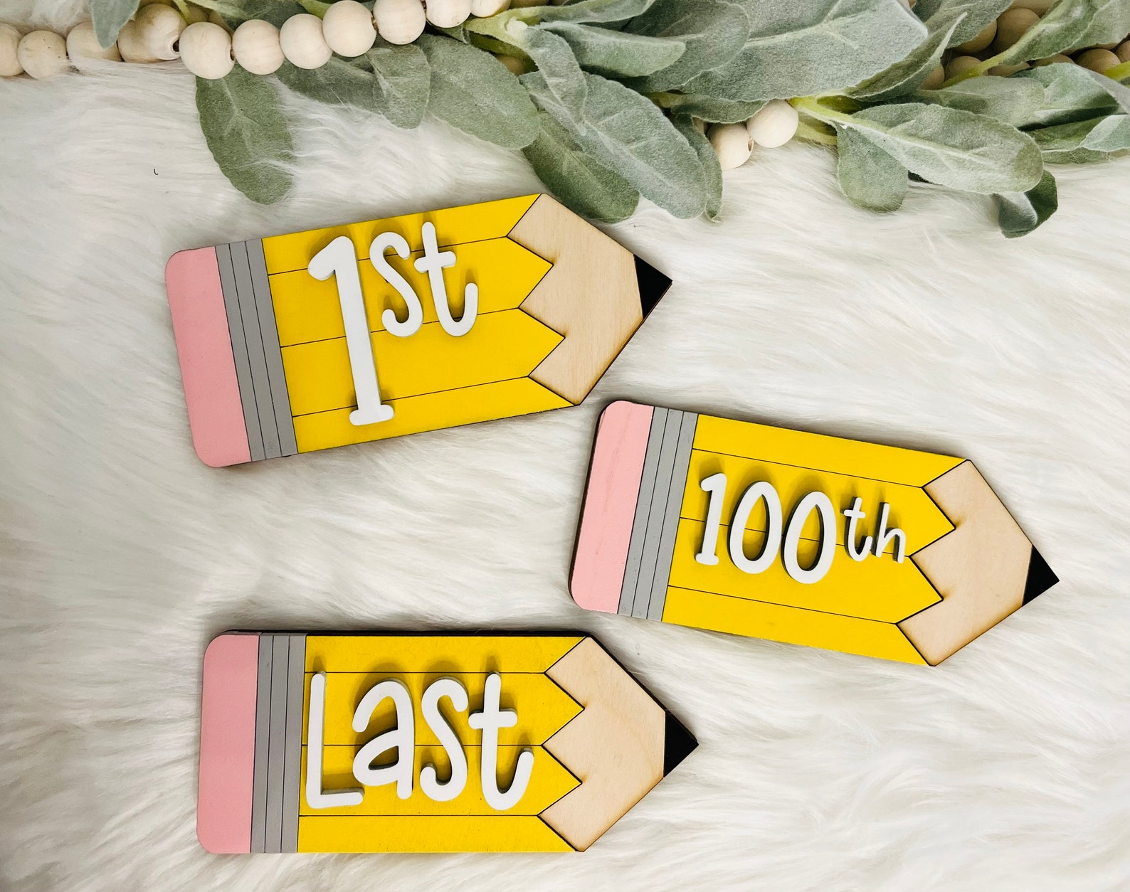 Interchangeable First Day of School Sign, 100th Day of School School ...