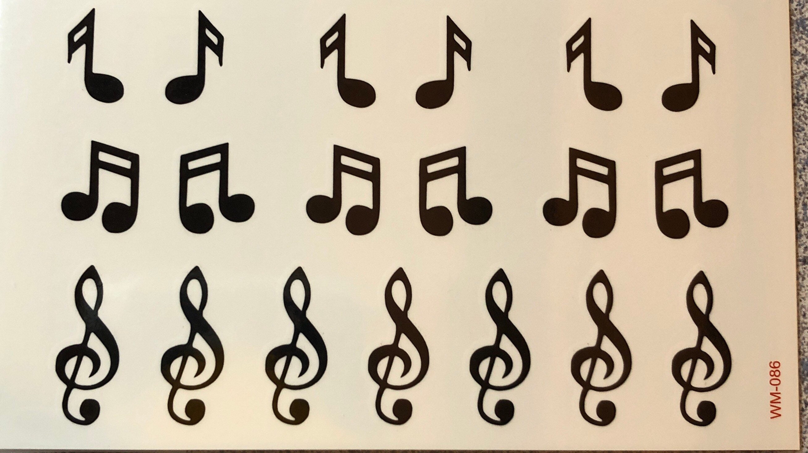 Simple Music Tattoo Drawings