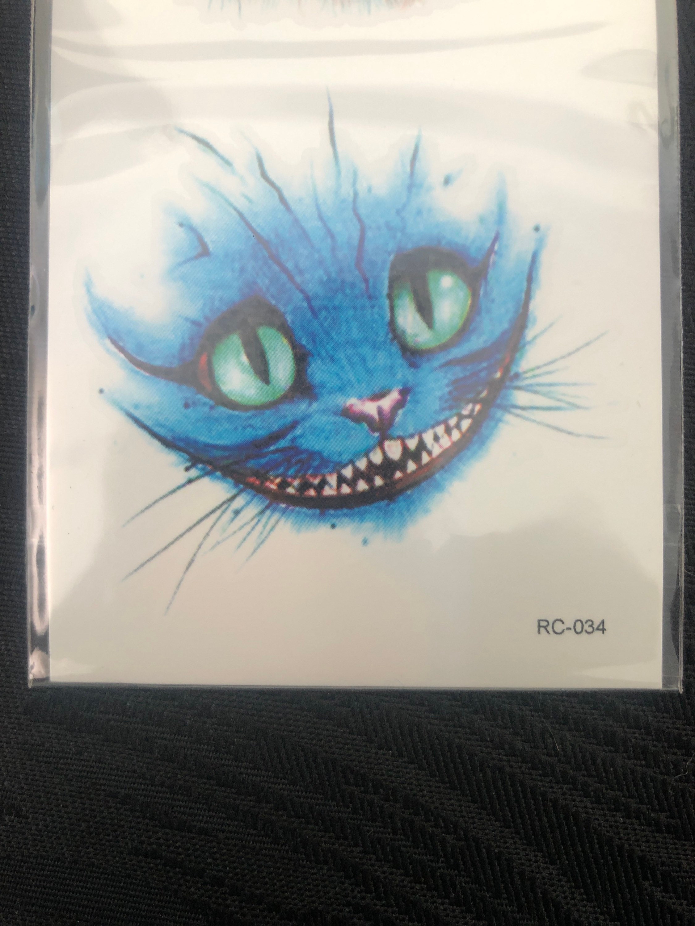 Mad Hatter Cat Tattoo