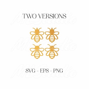 Bee Wood Earrings SVG, Cute Bee Earring Svg, Engraving Pattern Svg ...