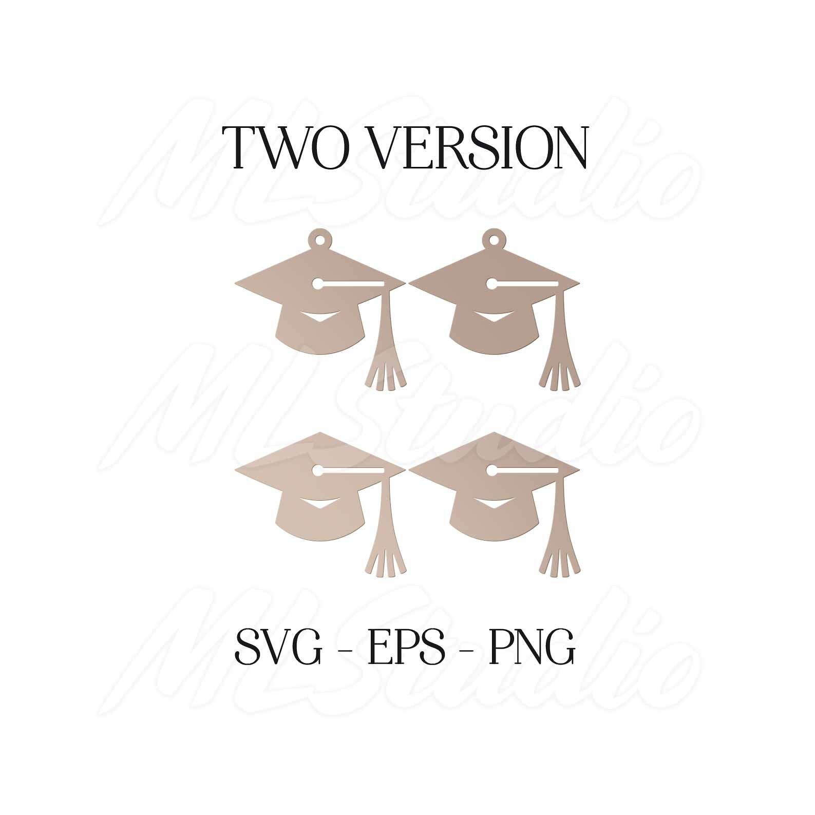 Graduation Earrings SVG, Diploma Earring Svg, Grad Svg, Engraving ...
