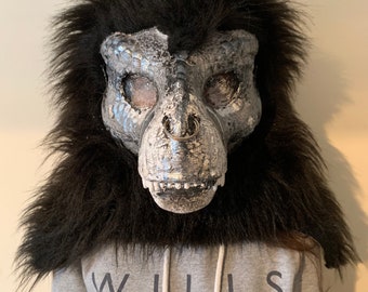 Raptor Furry Mask - Etsy UK