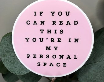 Funny Personal Space - Etsy