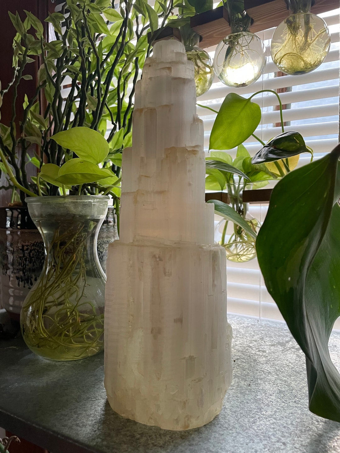 Large Selenite Towers - Etsy