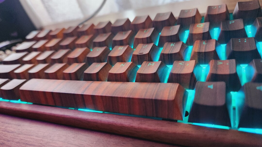 Custom Wooden Keyboard - Etsy