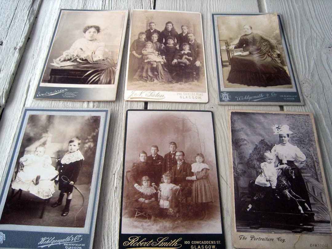 One Antique Victorian Cabinet Card Photo (ref: A-7172/2 Box 3) - Etsy