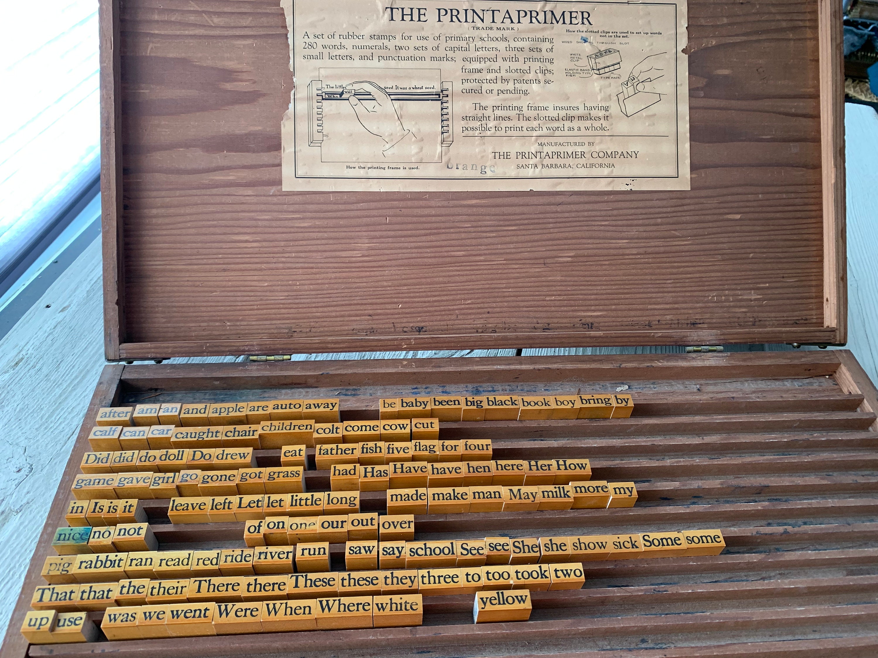 One Wood Word Stamp From 1930s PRINTAPRIMER Mixed Media Collage ...