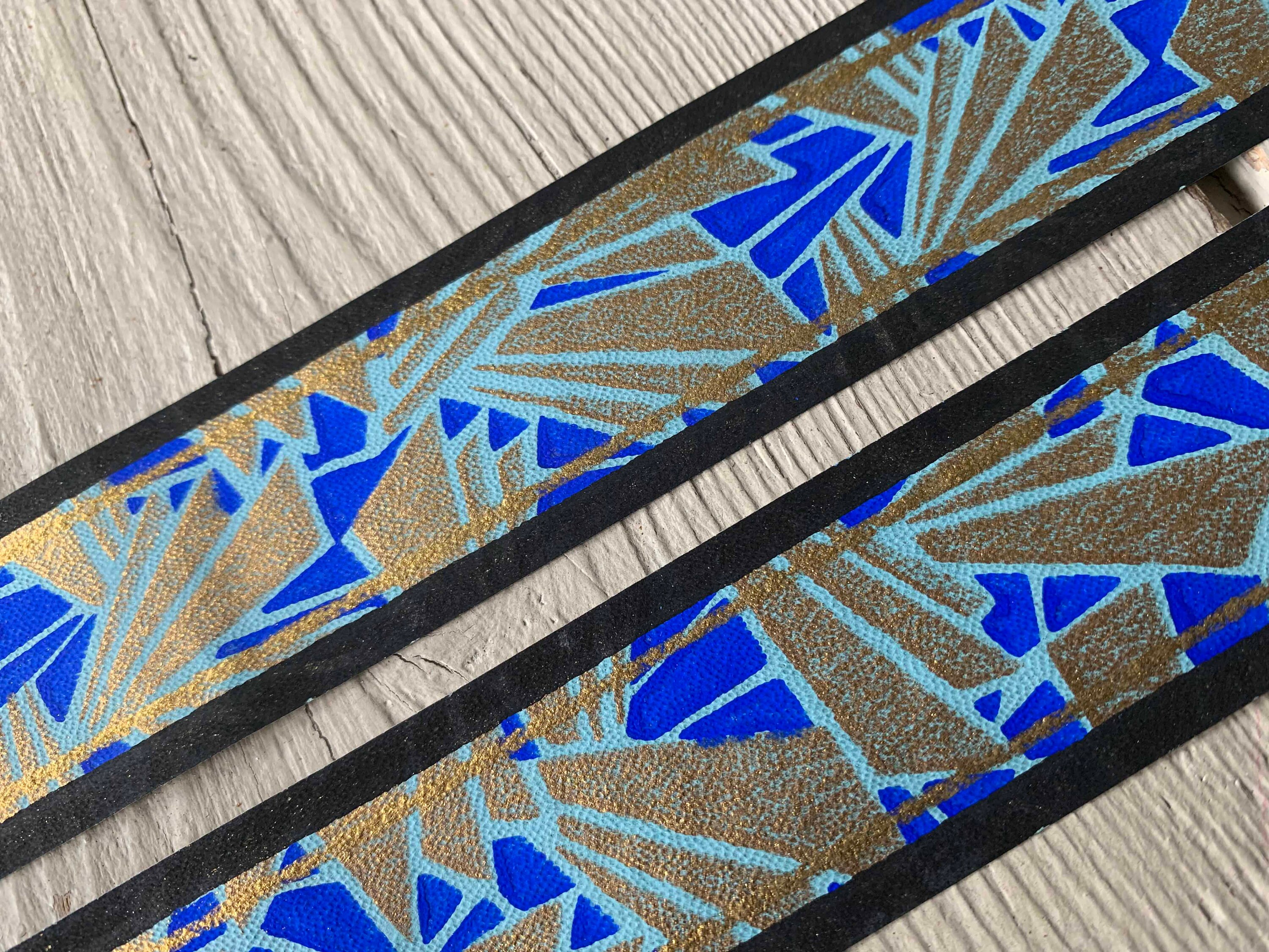 Set of Two 1933 Sample Paper Border Bands From British Made - Etsy