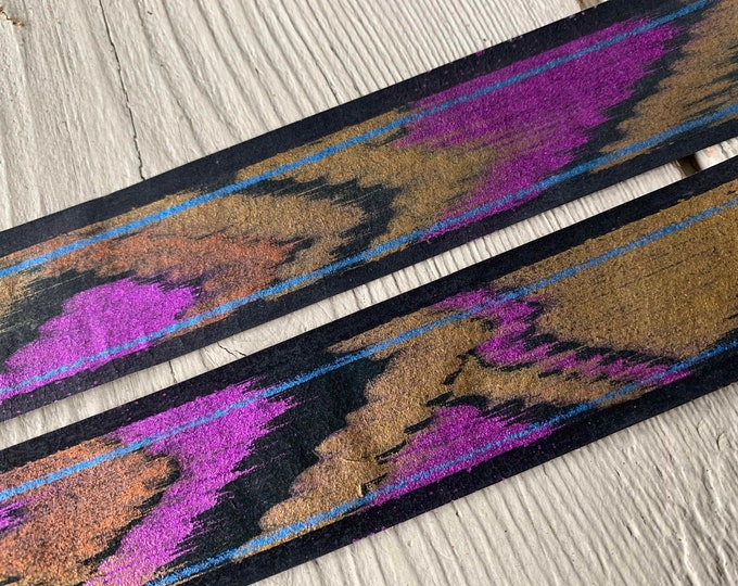 Set of Two 1933 Sample Paper Border Bands From British Made Dersine ...